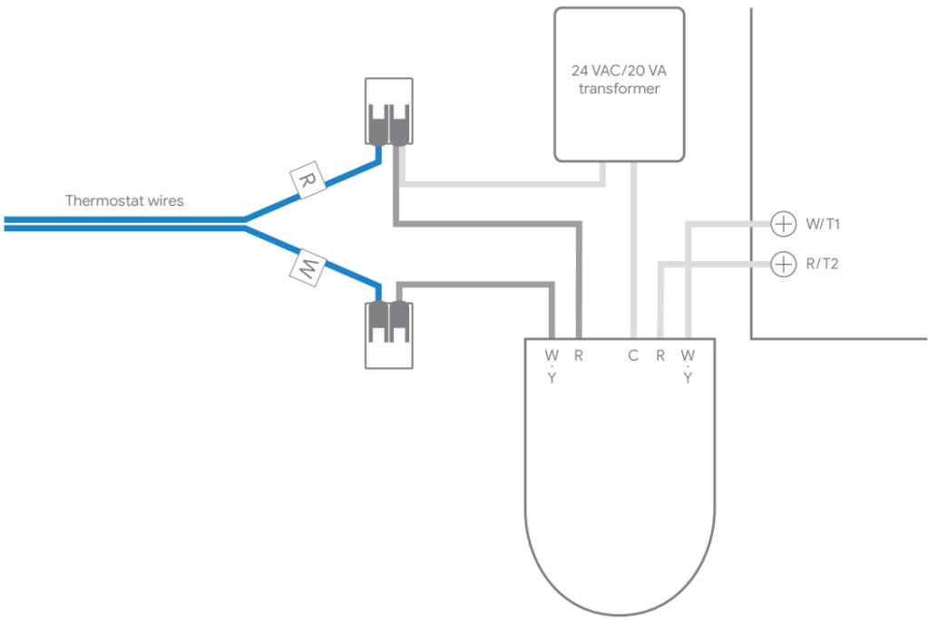Google Nest Power Connector Installation Guide - thermostat.guide