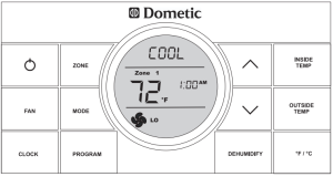 DOMETIC COMFORT CONTROL CENTER 2 Operating Instructions - thermostat.guide