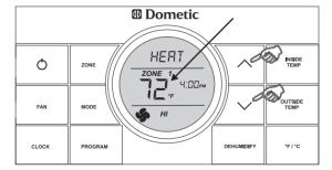 DOMETIC COMFORT CONTROL CENTER 2 Operating Instructions - thermostat.guide
