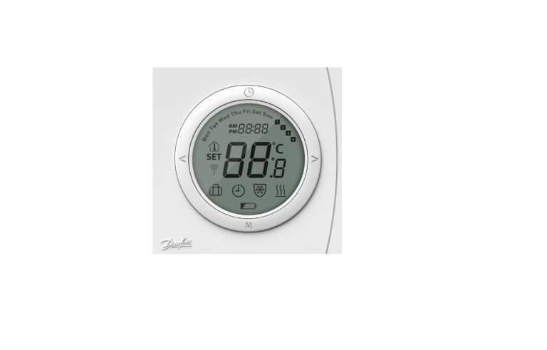 Danfoss TP5001 wireless programmable thermostat User Guide - thermostat ...