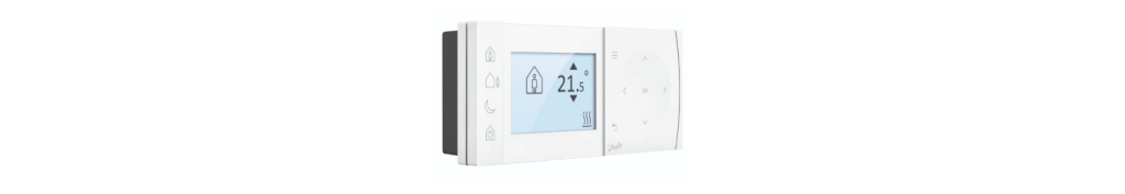 Danfoss Tpone Series Electronic Programmable Room Thermostat Product Flyer Thermostat Guide