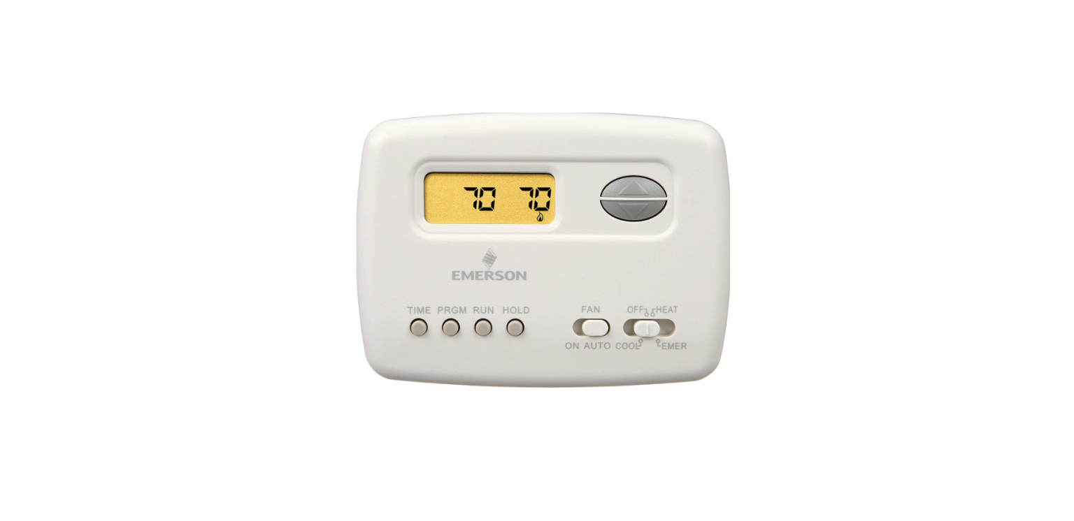 EMERSON White Rodgers 1F72 Programmable Heat Pump Thermostat ...