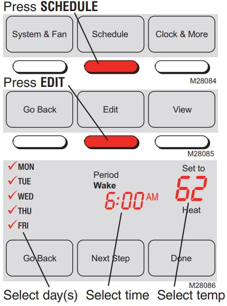 Honeywell Home RTH7400 Programmable Thermostat User Manual - thermostat ...