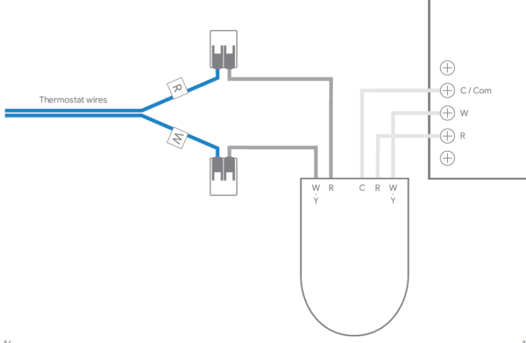 Google Nest Net Power Connector Installation Guide - thermostat.guide
