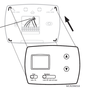Honeywell Home Pro 3000 Non-Programmable Digital Thermostat ...