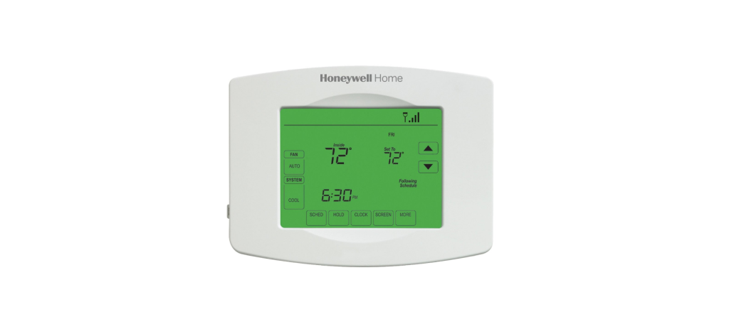 Honeywell Home RTH8500 Touchscreen Programmable Thermostat Operating ...