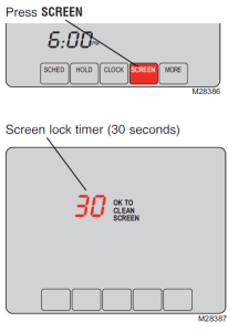 Honeywell Home RTH8500 Touchscreen Programmable Thermostat Operating ...