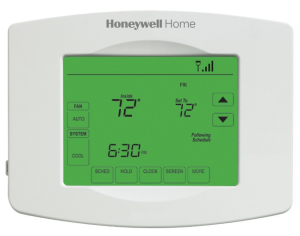 Honeywell Home RTH8500 Touchscreen Programmable Thermostat Operating ...