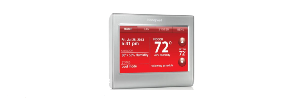 Honeywell Home RTH9580 Wi-Fi Color Touchscreen Programmable Thermostat ...