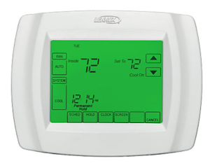 Lennox COMMERCIAL Touchscreen Thermostat Owner Guide - thermostat.guide