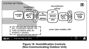 Lennox icomfort Wi-Fi Programmable Thermostat installation and setup ...