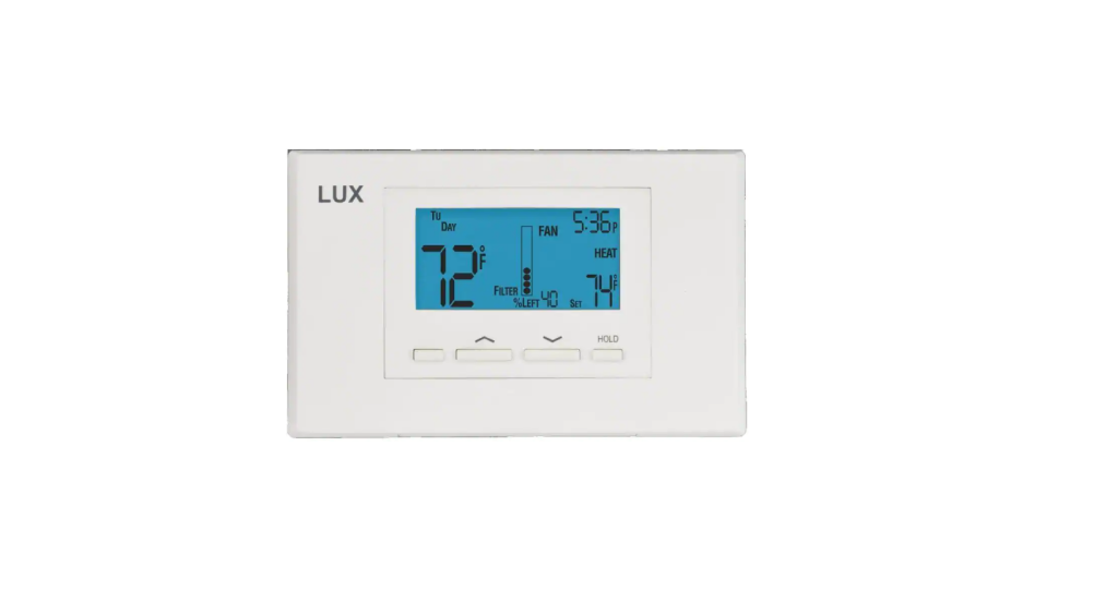 Lux TX1500U PROGRAMMABLE THERMOSTAT INSTALLATION AND OPERATING INSTRUCTIONS - thermostat.guide