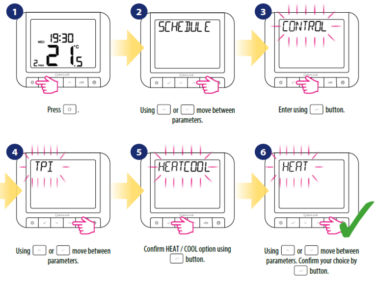 SALUS RT520 THERMOSTAT User Manual - thermostat.guide