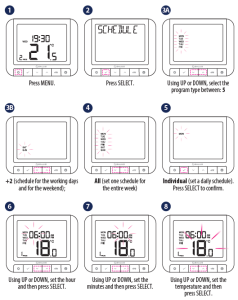 SALUS RT520 THERMOSTAT Installation Guide - thermostat.guide
