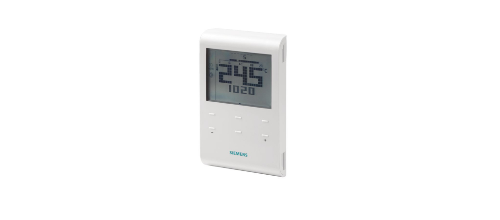SIEMENS RDE100 Programmable Room Thermostat Operating Instruction ...
