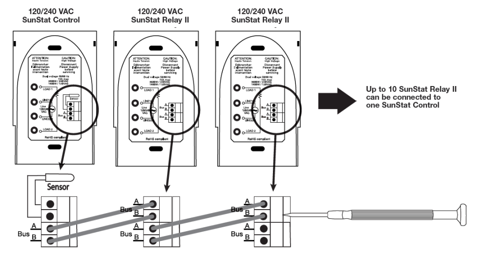 SunTouch SUNSTAT VIEW 500750 Thermostat Product Specification Guide ...