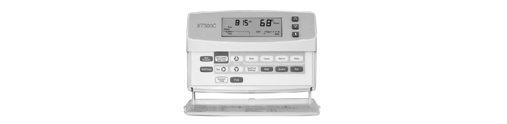 TRANE XT500C Deluxe Programmable Thermostats OWNERS GUIDE - thermostat ...