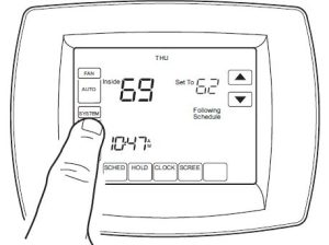 Trane TCONT802AS32DA Touch Screen Thermostat INSTALLATION INSTRUCTIONS ...
