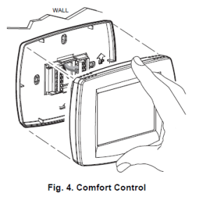 Trane TCONT900 COMFORT CONTROL Thermostats Installation GUIDE ...