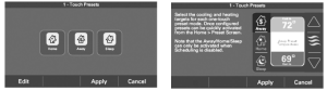 Trane XL850 Smart Thermostat User Guide - thermostat.guide