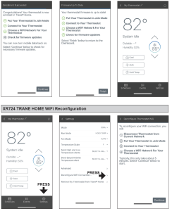 Trane XR724 Smart Control Thermostat User Guide - thermostat.guide