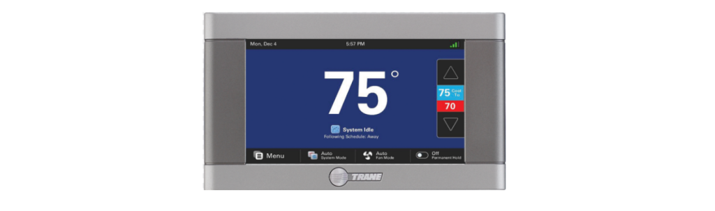 Trane XR824 Smart Control Thermostat User Guide - thermostat.guide