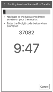 Trane XR824 Smart Control Thermostat User Guide - thermostat.guide
