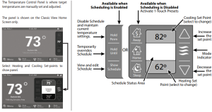 Trane XR824 Smart Control Thermostat User Guide - thermostat.guide