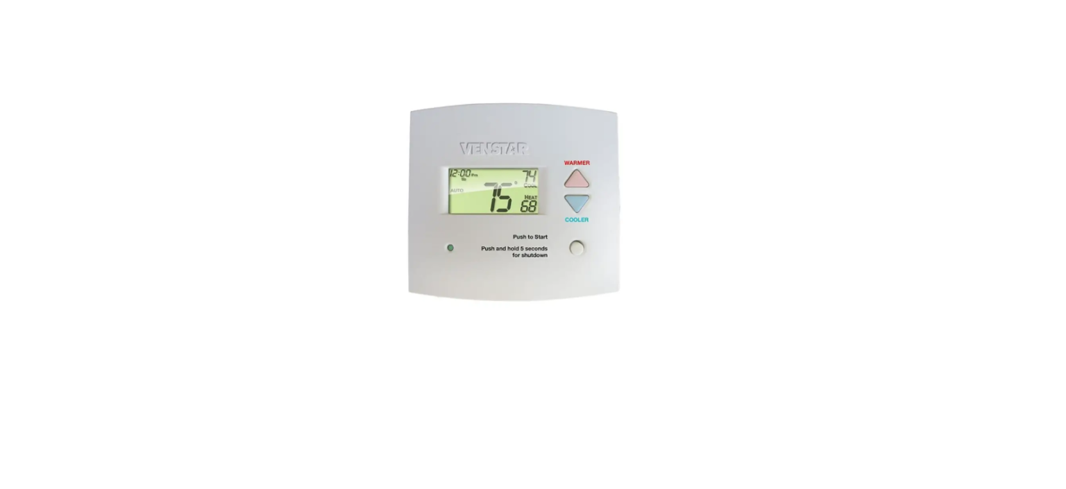 Venstar T1800 Programmable Thermostat Installation Instruction ...