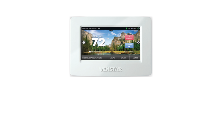 Venstar T7800 Touchscreen Digital Thermostat Quick Setup Guide - thermostat.guide