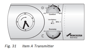 Worcester Bosch MT10RF MECHANICAL RF THERMOSTAT INSTALLATION AND ...
