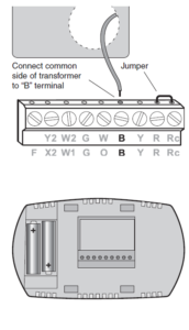 American Standard ACONT602AF22MA Programmable Thermostat Installation ...