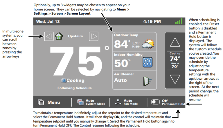American Standard Thermostat Manual