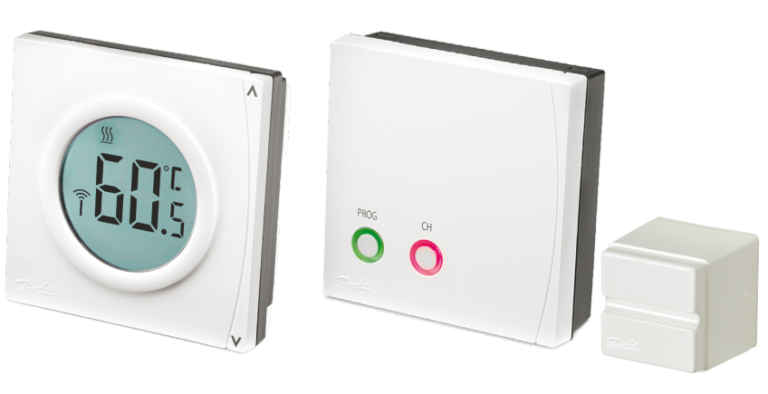 Danfoss CET2000B-RF Wireless Cylinder Thermostat Data Sheet ...