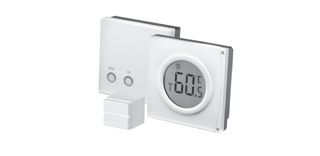 Danfoss CET2000B-RF Wireless Cylinder Thermostat Installation Guide ...