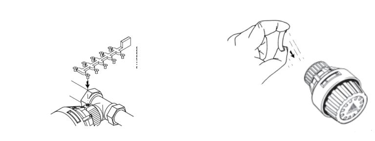 Danfoss RA2000 Radiator Thermostat Installation Instructions ...
