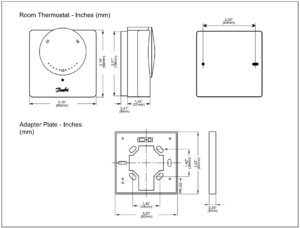 Danfoss RMT Room Thermostat Product Specification Guide - thermostat.guide
