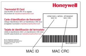 Honeywell Home RTH8500 Touchscreen Programmable Thermostat User Guide ...