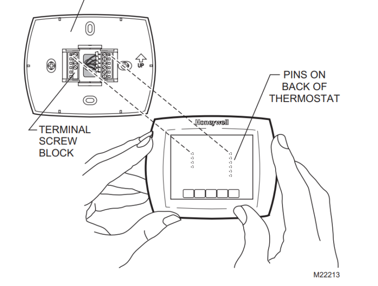 Honeywell RTH8500D Touch Screen Programmable Thermostat OWNER GUIDE ...