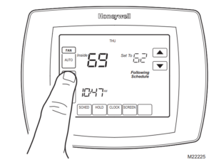 Honeywell RTH8500D Touch Screen Programmable Thermostat OWNER GUIDE ...