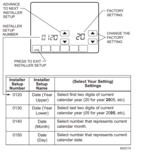 Honeywell RTH8500D Touch Screen Programmable Thermostat OWNER GUIDE ...