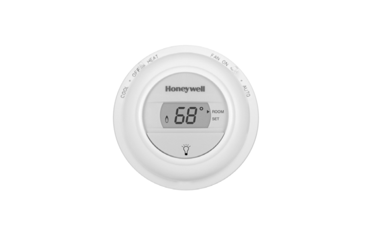 Honeywell T8775A the Digital Round Non-Programmable Thermostat Product ...