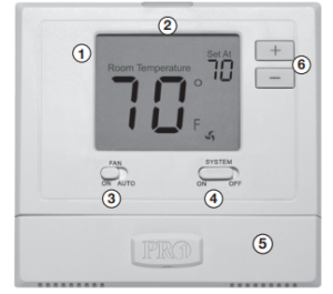 Pro1 IAQ T771 Electronic Thermostat Installation Manual - thermostat.guide