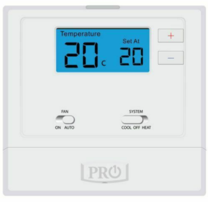 Pro1 T601-2 Programable Thermostats Operation Manual - thermostat.guide