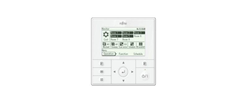 Fujitsu UTY-DMMUM Central Remote Controller Thermostat Operational ...
