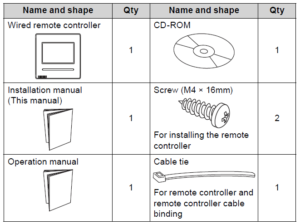 Fujitsu UTY-RNRUZ5 Wired Remote Thermostat Installational Manual ...