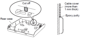 Fujitsu UTY-RNRUZ5 Wired Remote Thermostat Installational Manual ...