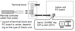 Fujitsu UTY-RNRUZ5 Wired Remote Thermostat Installational Manual ...