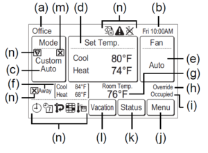 Fujitsu UTY-RNRUZ5 Wired Remote Thermostat Installational Manual ...