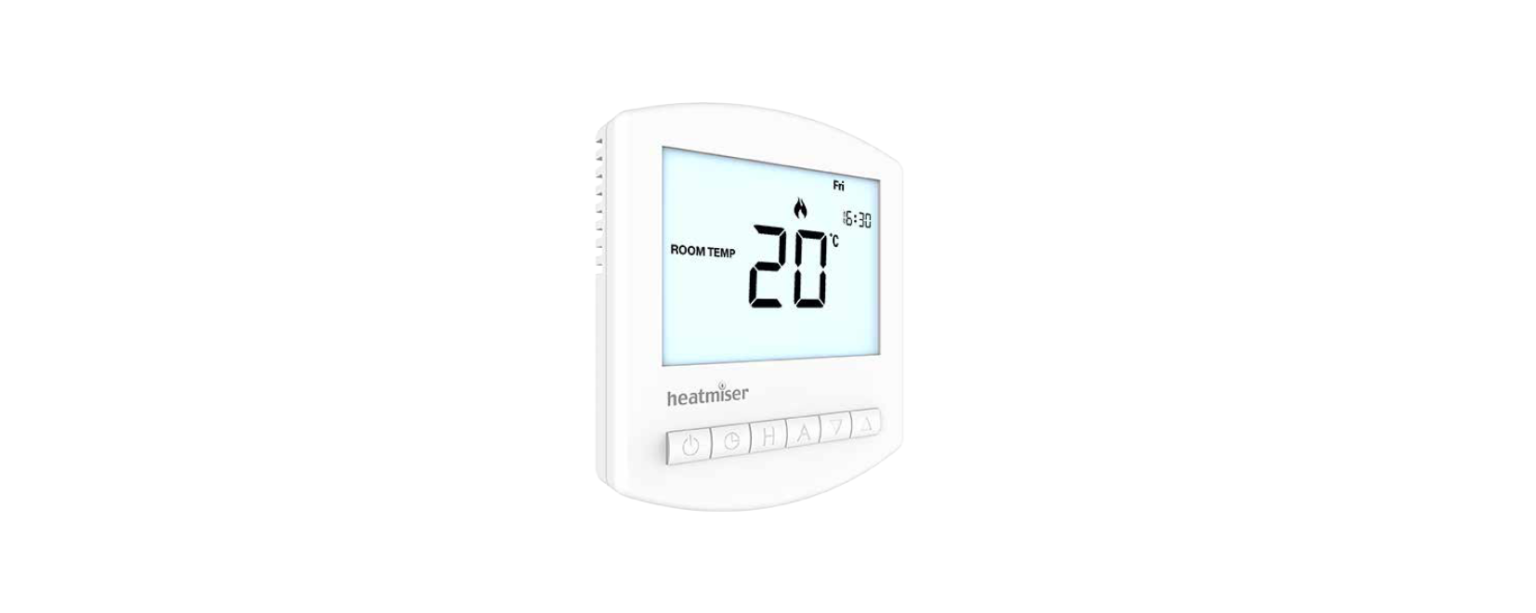 Heatmiser Slimline-e v3 Electric Underfloor Heating Thermostat PRODUCT ...